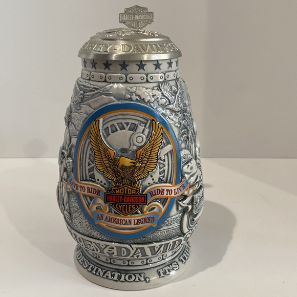 Harley-Davidson | Other | Harley Davidson Beer Stein From 200 Made In ...